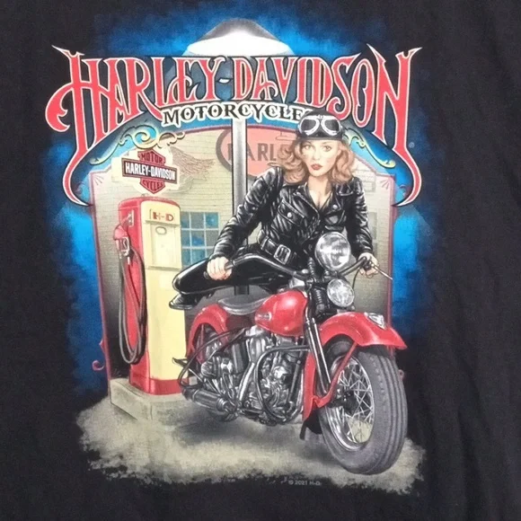 Harley Davidson Pin Up Girls